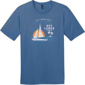 Key Largo Florida Sailing T-Shirt - Florida T-Shirts