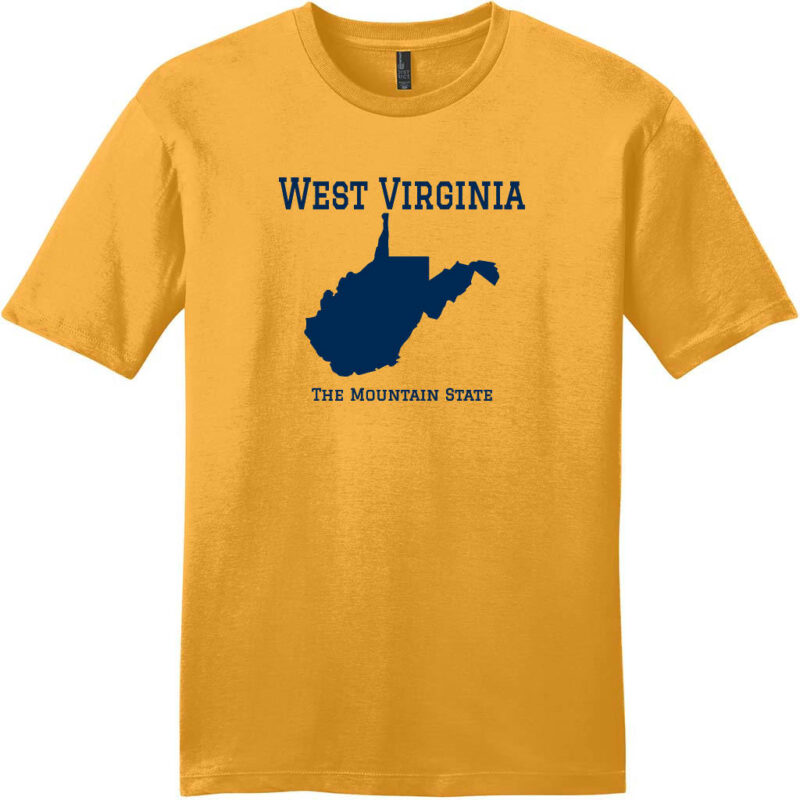 West Virginia The Mountain State T-Shirt - West Virginia T-Shirts