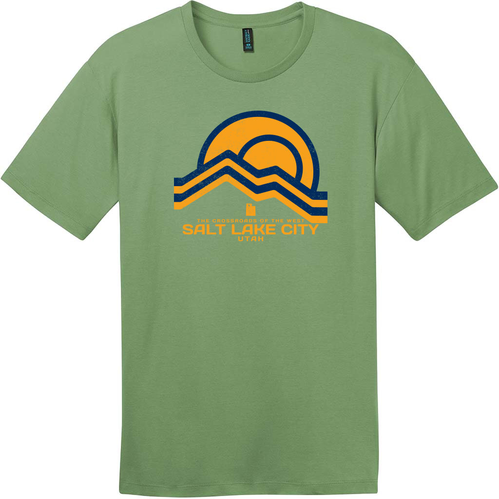 Salt Lake City Crossroads Of The West T-Shirt - Utah T-Shirts