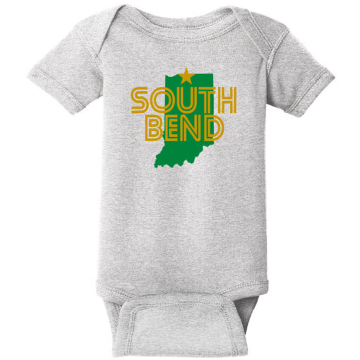 South Bend Indiana Baby One Piece - Indiana T-Shirts