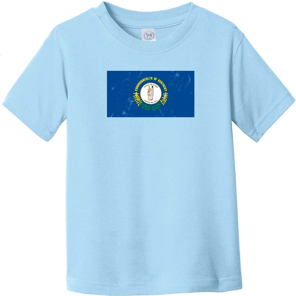 Kentucky State Flag Vintage T-Shirt - Kentucky T-Shirts