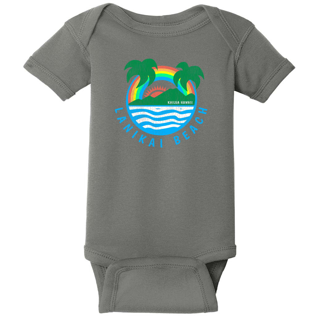 Lanikai Beach Kailua Hawaii Baby One Piece - Hawaii T-Shirts